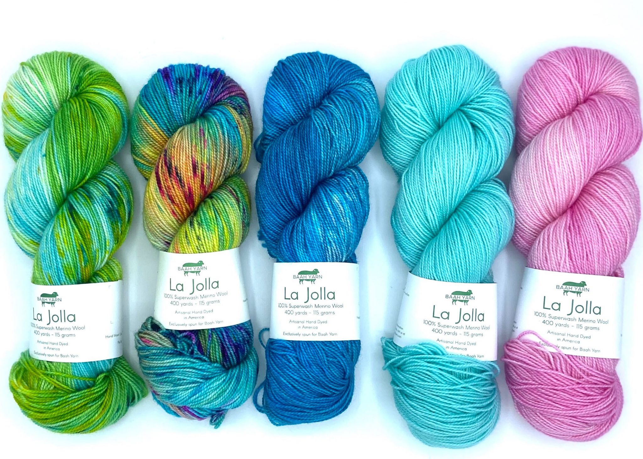 All Baah Yarn Colors | Baah Yarn Hand Dyed Yarn Colors : Baah Yarn